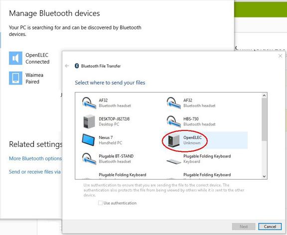 Bluetooth Audio In Openelec On The Raspberry Pi ~ Plugable Technologies