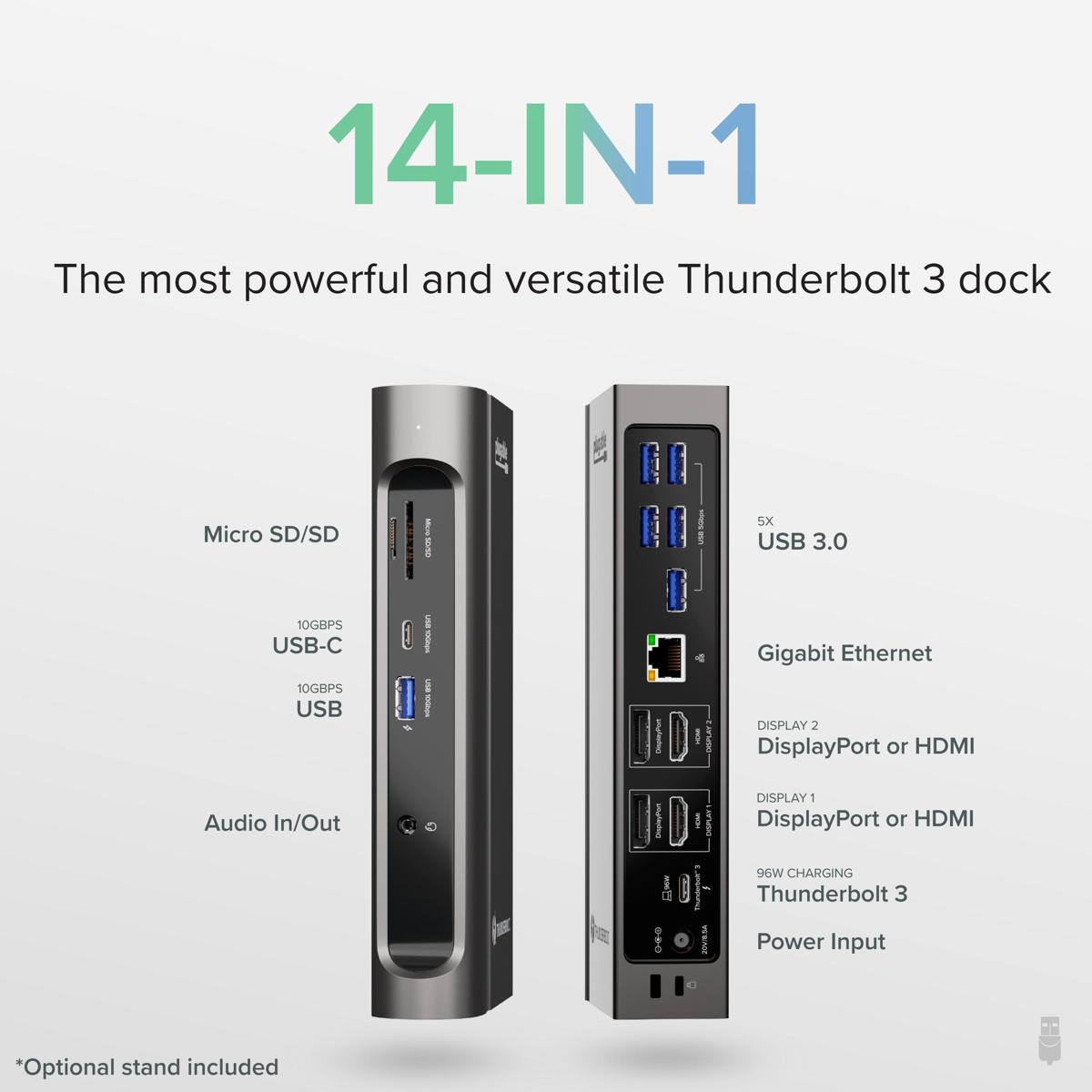 It’s Here! Introducing the Plugable TBT3-UDZ Thunderbolt™ 3 Docking Station ~ Plugable Technologies