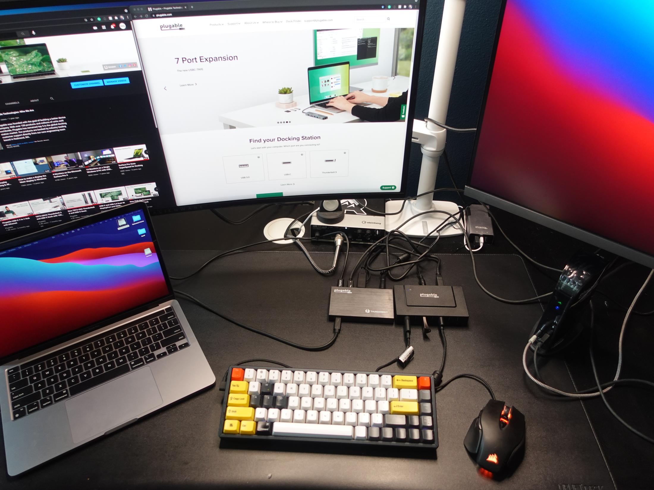 A Technical Demonstration of Our Plugable Thunderbolt 4 Hub (TBT4-HUB3C ...