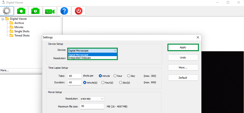 I have the microscope plugged into my computer, but, it isn't working ...