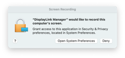 DisplayLink Manager App Installation Instructions for macOS 11 or macOS ...