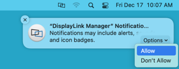 DisplayLink Manager App Installation Instructions for macOS 11 or macOS ...