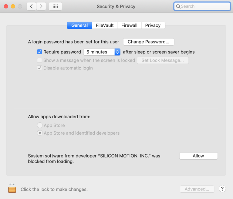 Legacy macOS Silicon Motion Driver Installation Instructions - Plugable ...