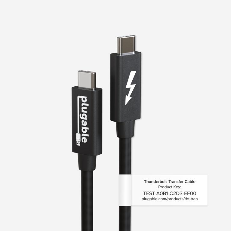 Thunderbolt Transfer Cable Setup Instructions - Plugable Knowledge Base