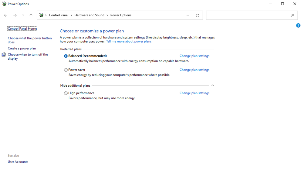 How to Create an Optimized Power Plan for DisplayLink Docking Stations ...