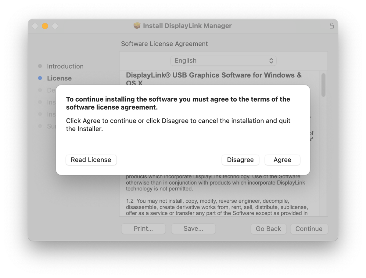 DisplayLink Manager App Installation Instructions for macOS 13 Ventura ...