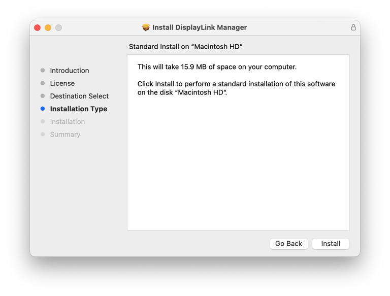 DisplayLink Manager App Installation Instructions for macOS 13 Ventura ...