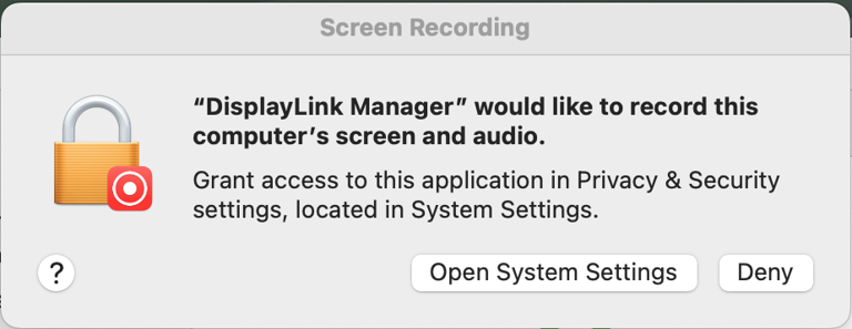 DisplayLink Manager App Installation Instructions for macOS 13 Ventura, macOS 14 Sonoma, & macOS ...