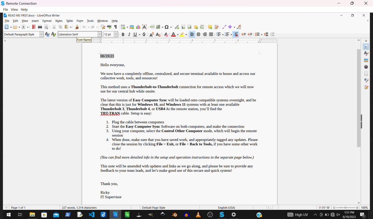 How to - Use the Control Other Computer Mode - Plugable Knowledge Base