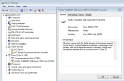 How-To: Install Prolific Serial Port Drivers on a Windows 7 Fresh ...