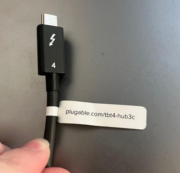 I just received my TBT4-HUB3C and tried to set it up, however things ...