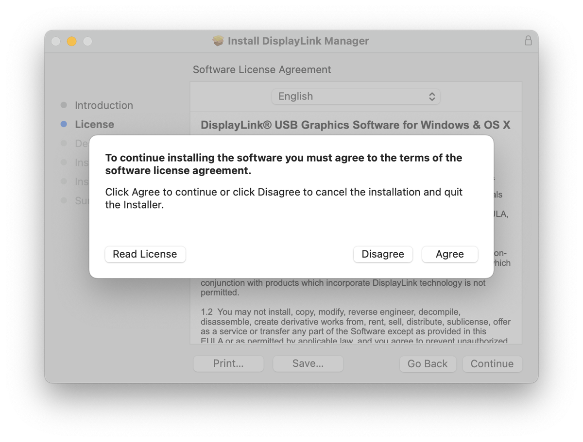 DisplayLink Manager App Installation Instructions for macOS 13 Ventura ...