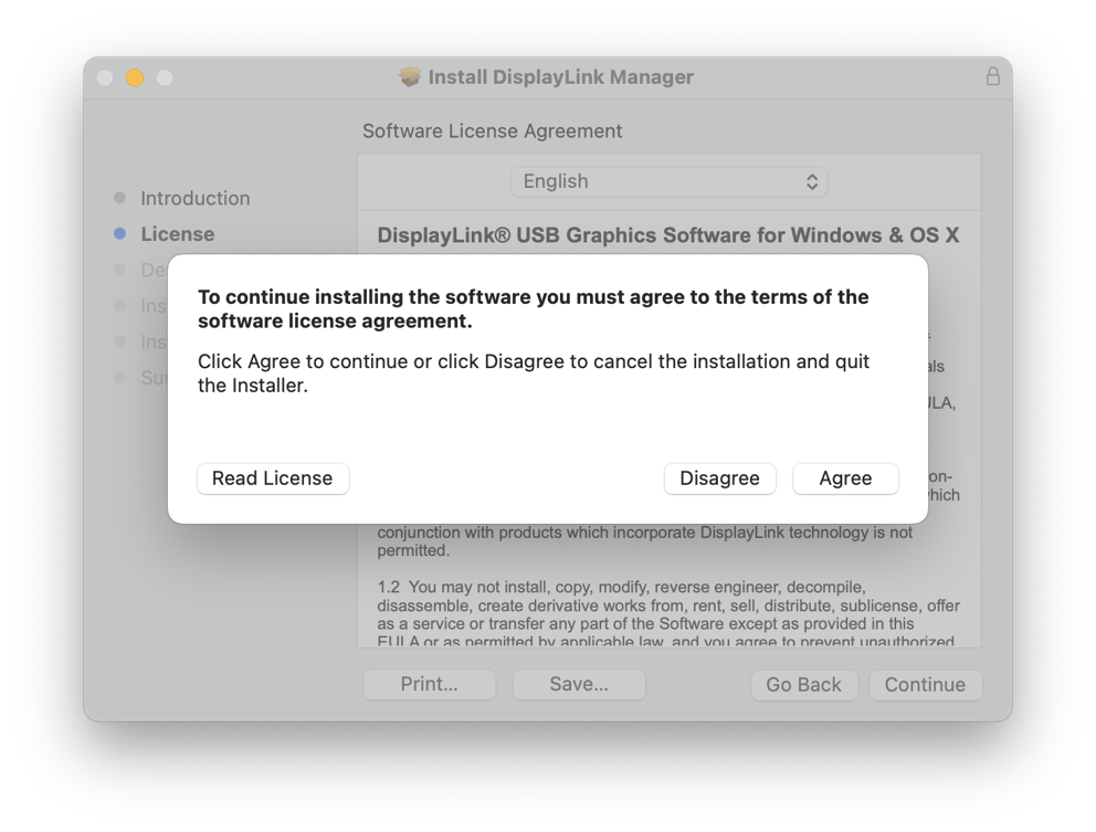 DisplayLink Manager App Installation Instructions for macOS 13 Ventura, macOS 14 Sonoma, macOS ...