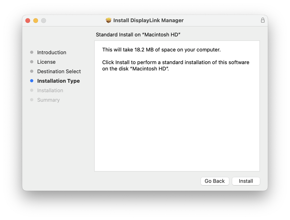 DisplayLink Manager App Installation Instructions for macOS 13 Ventura ...