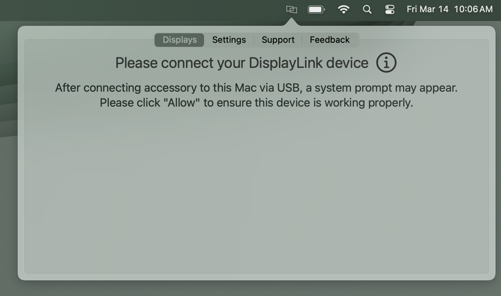 DisplayLink Manager App Installation Instructions for macOS 13 Ventura, macOS 14 Sonoma, macOS ...