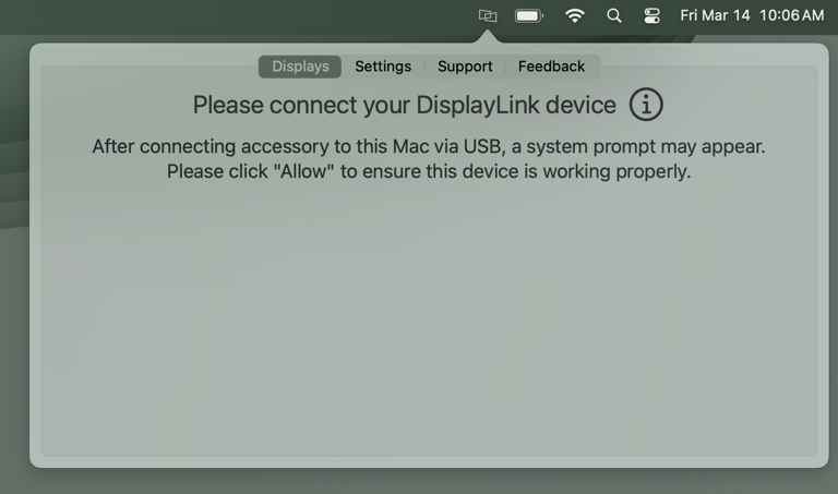 DisplayLink Manager App Installation Instructions for macOS 13 Ventura, macOS 14 Sonoma, macOS ...