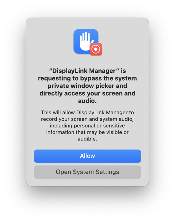 DisplayLink Manager App Installation Instructions for macOS 13 Ventura, macOS 14 Sonoma, macOS ...