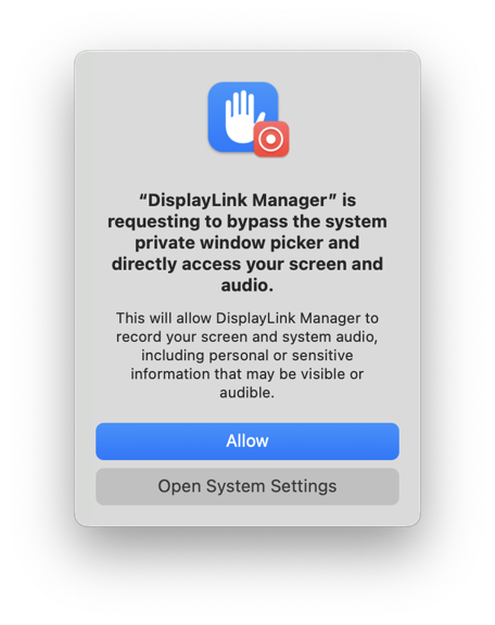 DisplayLink Manager App Installation Instructions for macOS 13 Ventura ...