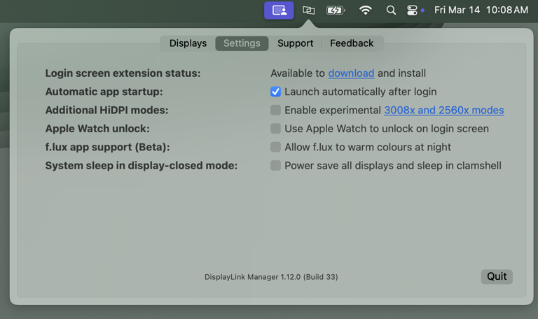 DisplayLink Manager App Installation Instructions for macOS 13 Ventura, macOS 14 Sonoma, macOS ...