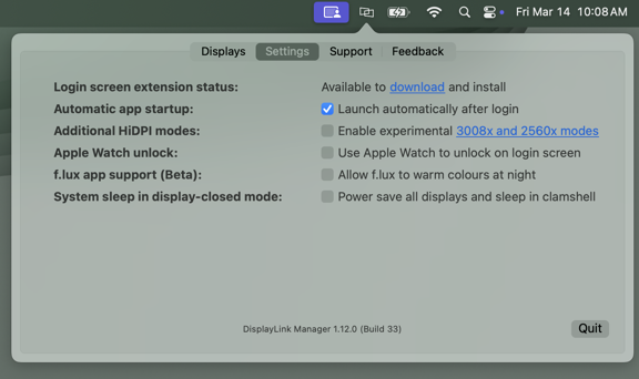 DisplayLink Manager App Installation Instructions for macOS 13 Ventura, macOS 14 Sonoma, macOS ...