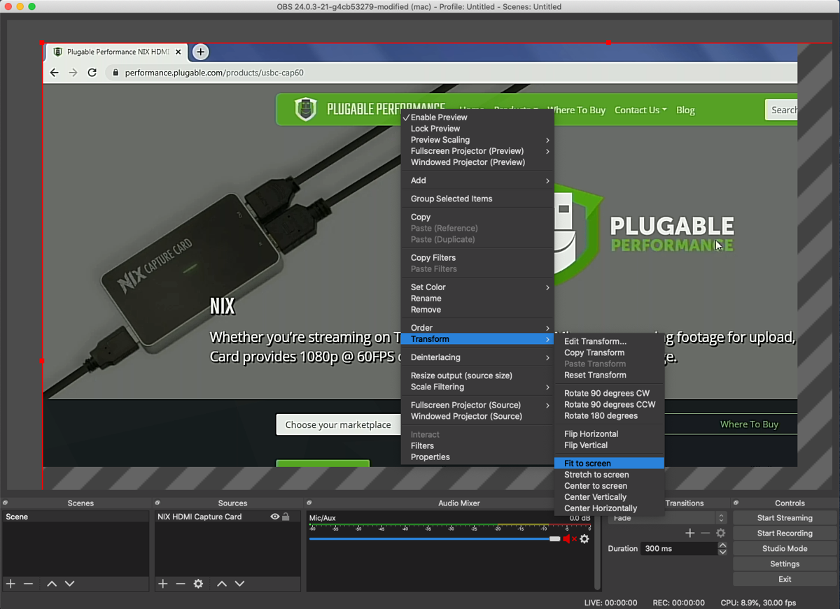 Plugable Performance NIX HDMI Capture Card Advanced Setup Guide ...