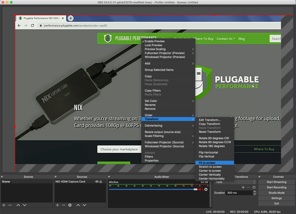 Plugable Performance NIX HDMI Capture Card Advanced Setup Guide ...