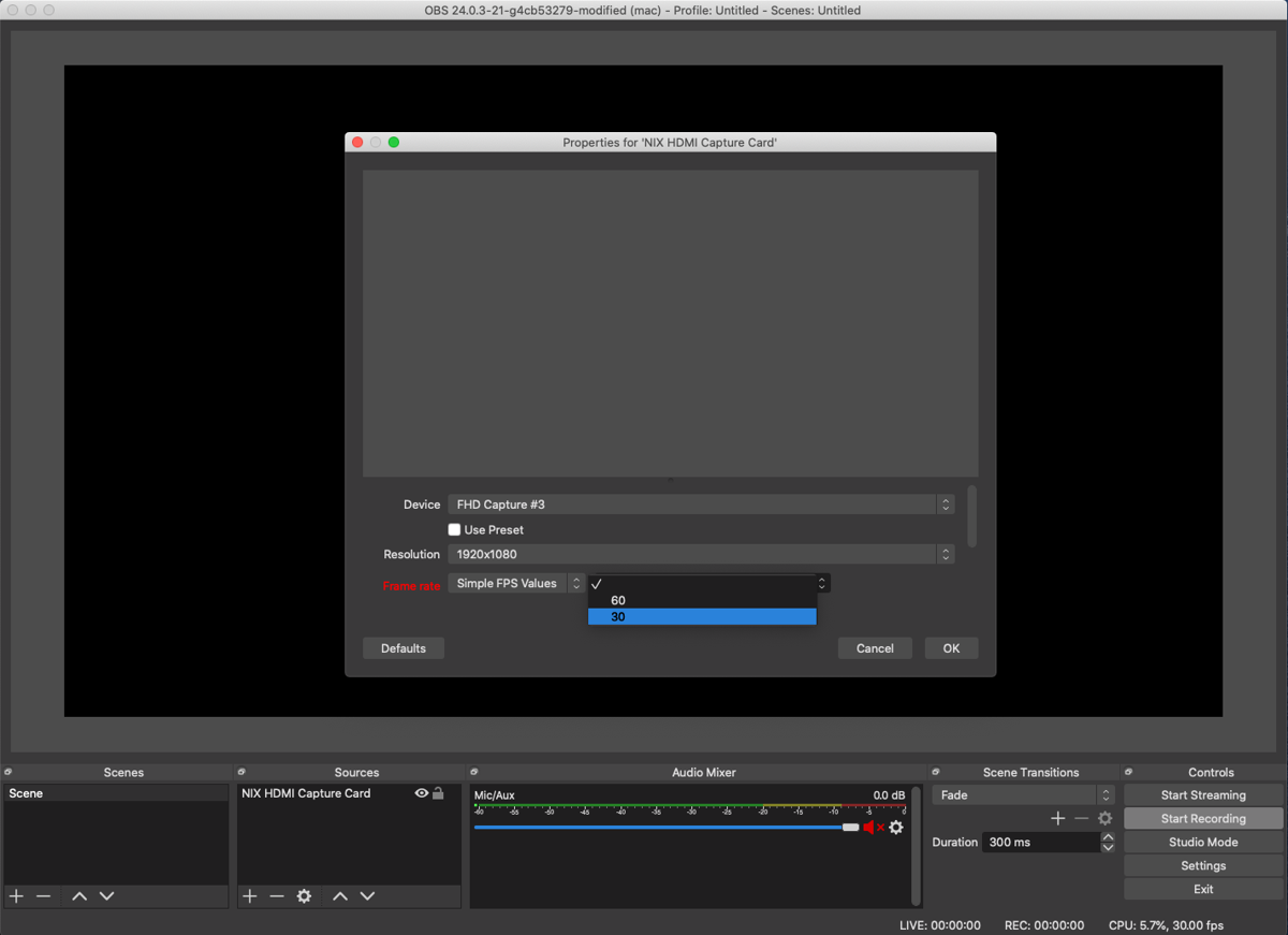 Plugable Performance NIX HDMI Capture Card Advanced Setup Guide ...