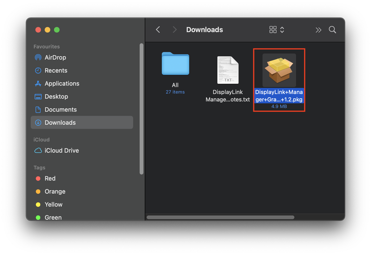 DisplayLink Manager App Installation Instructions for macOS 10.15 ...
