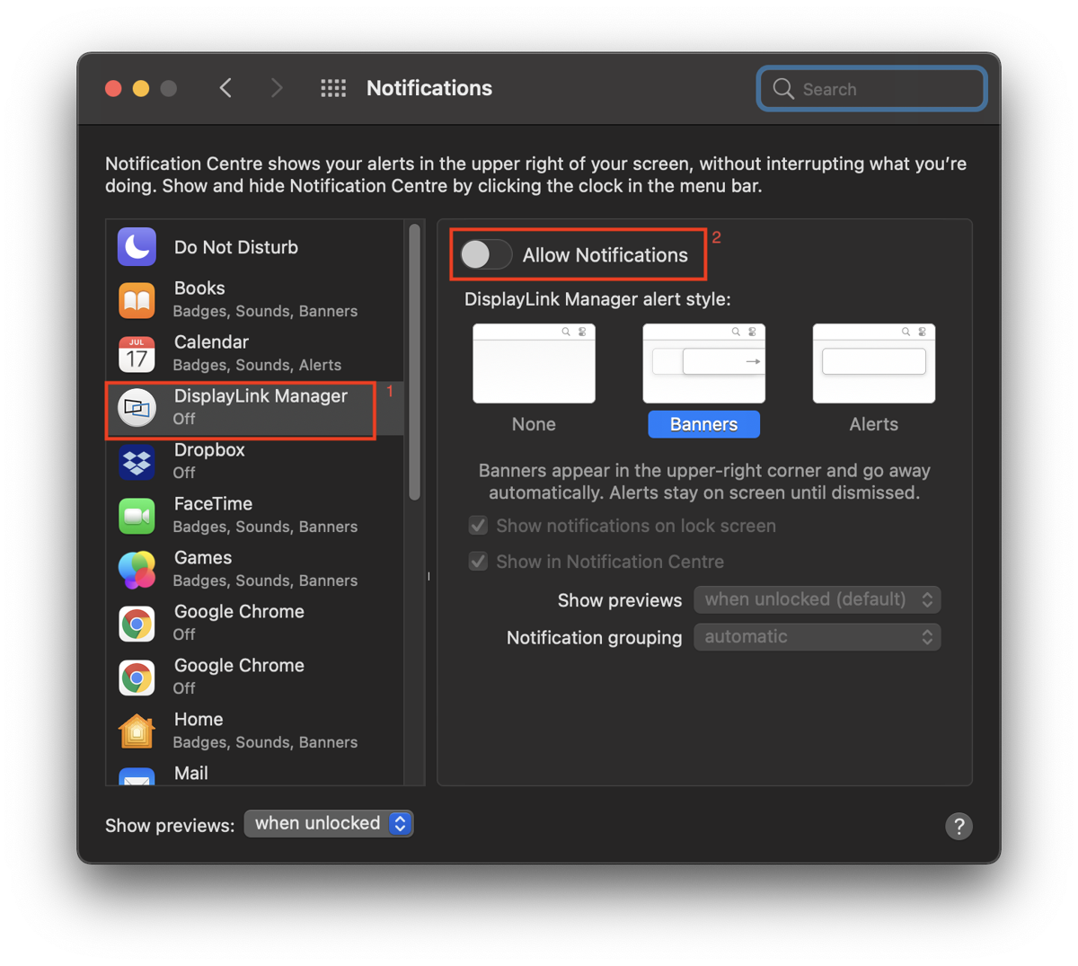 DisplayLink Manager App Installation Instructions for macOS 10.15 – Plugable Support