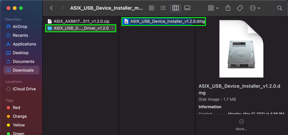 ASIX DEXT Ethernet Driver in macOS 11.x, 12.x, 13.x, and 14.x (Sonoma ...