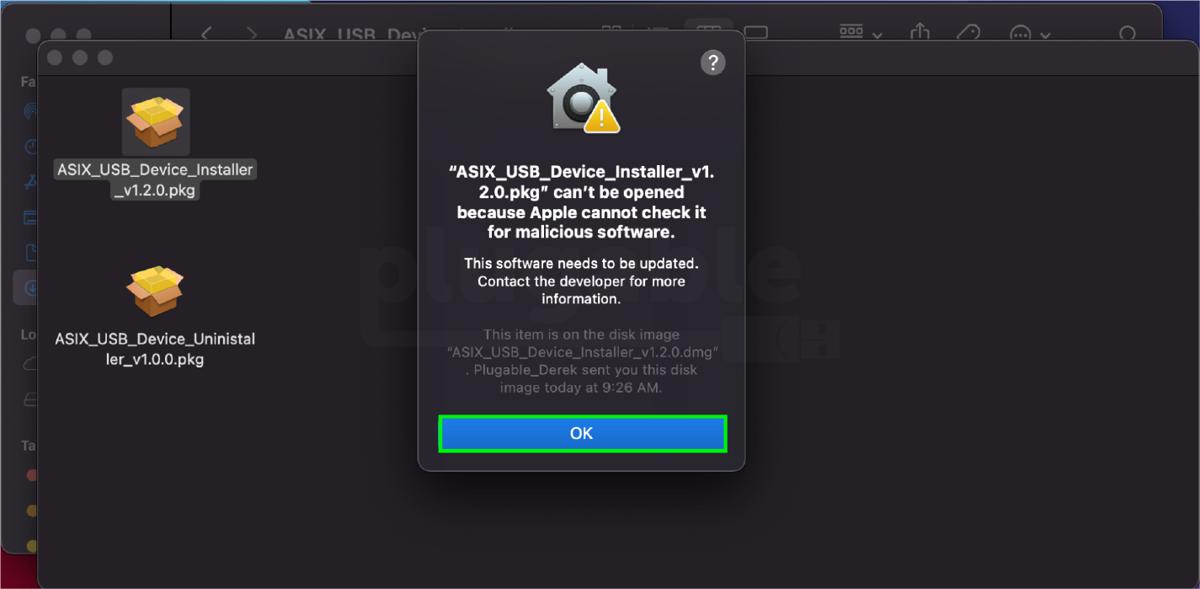 ASIX DEXT Ethernet Driver in macOS 11.x, 12.x, 13.x, and 14.x (Sonoma ...