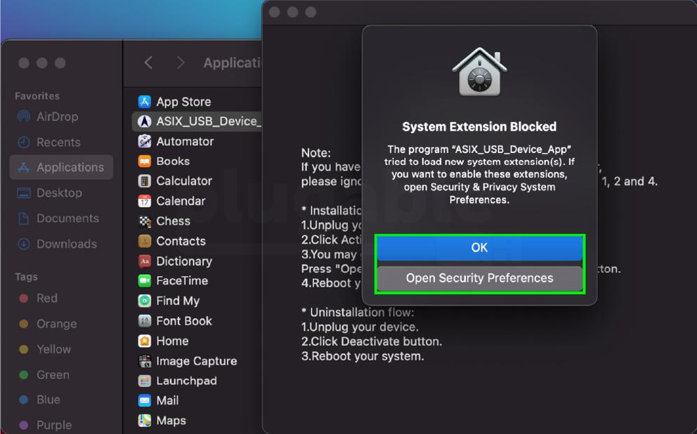 ASIX DEXT Ethernet Driver in macOS 11.x, 12.x, 13.x, and 14.x (Sonoma) - Plugable Knowledge Base
