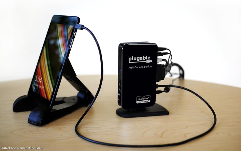 Plugable Pro8 Docking Station for Tablets like the Dell Venue 8 Pro ...