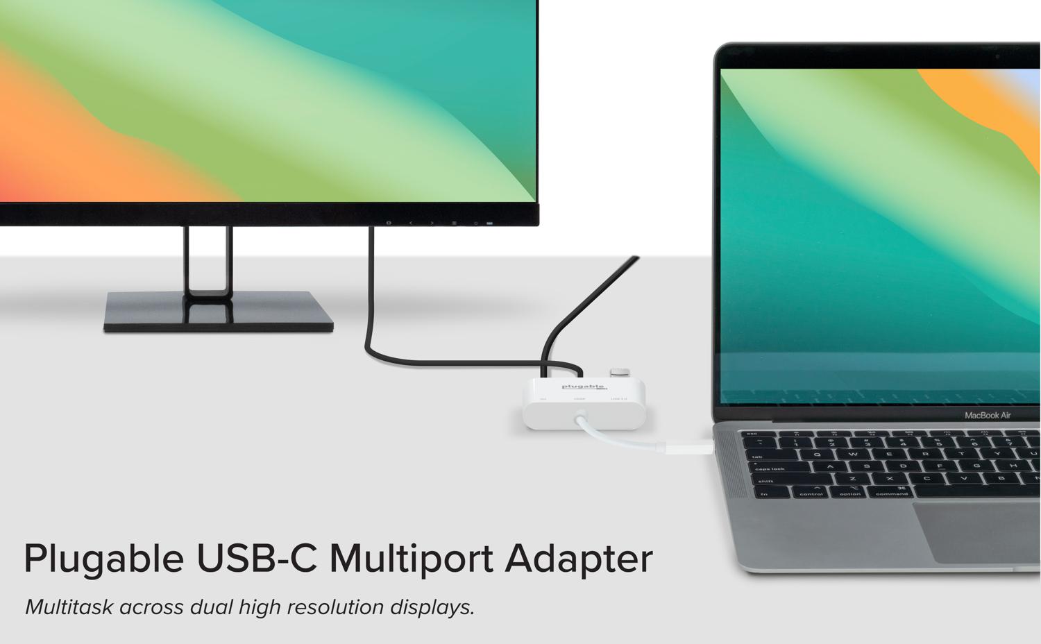 Plugable USB-C Multiport Adapter – Plugable Technologies