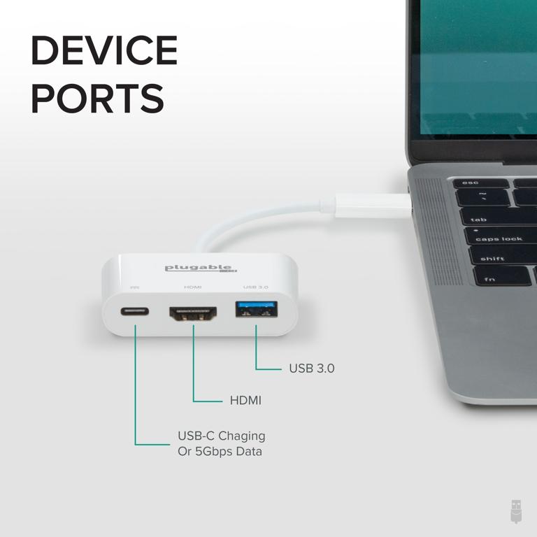 Plugable USB-C Multiport Adapter – Plugable Technologies